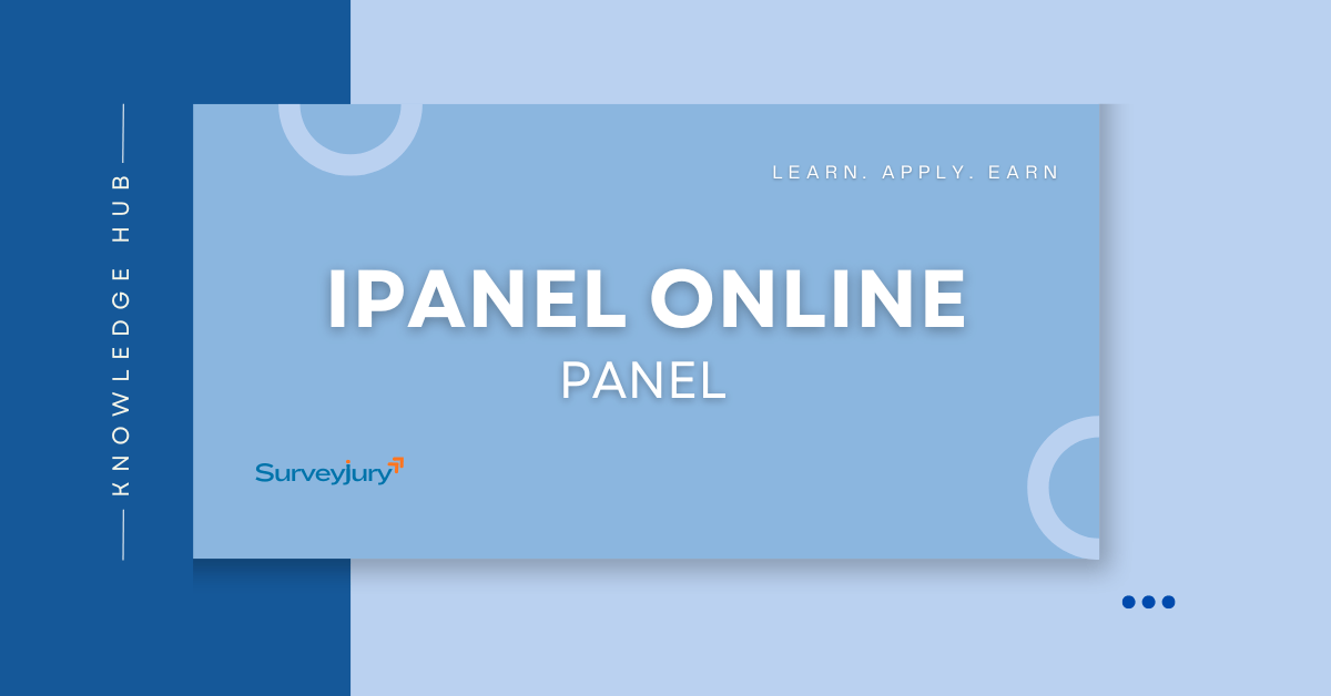 Join iPanel Online and earn rewards everyday - Survey Jury
