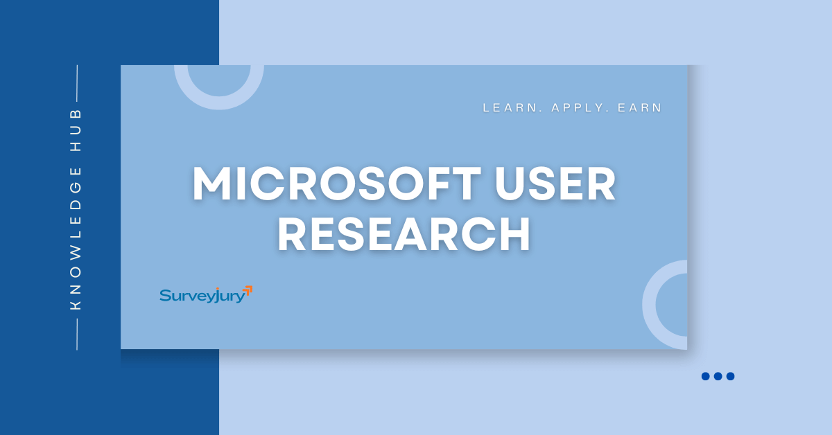 Join Microsoft User Research to get a new MS hardware or software in ...